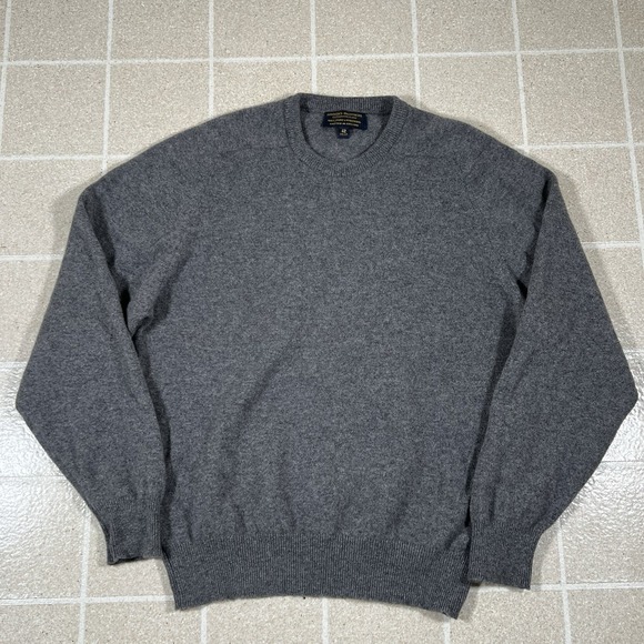 Brooks Brothers | Sweaters | Vintage Brooks Brothers Sweater Grey 0 ...